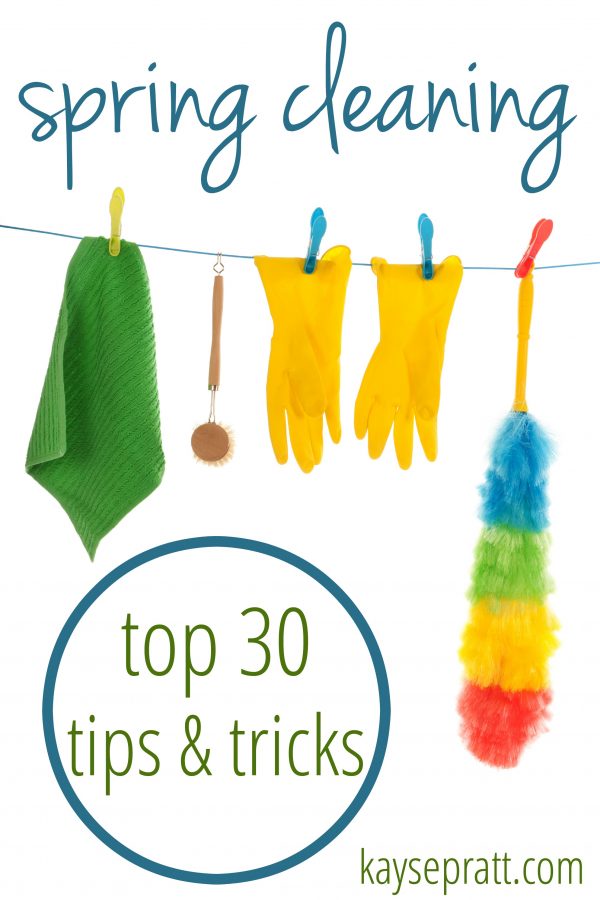 Spring Cleaning: Top 30 Tips and Tricks! - Anchored Women