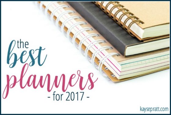 The Best Planners for 2017! (And a peek into my planning system ...
