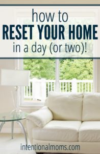 Why you need a reset day - Anchored Women