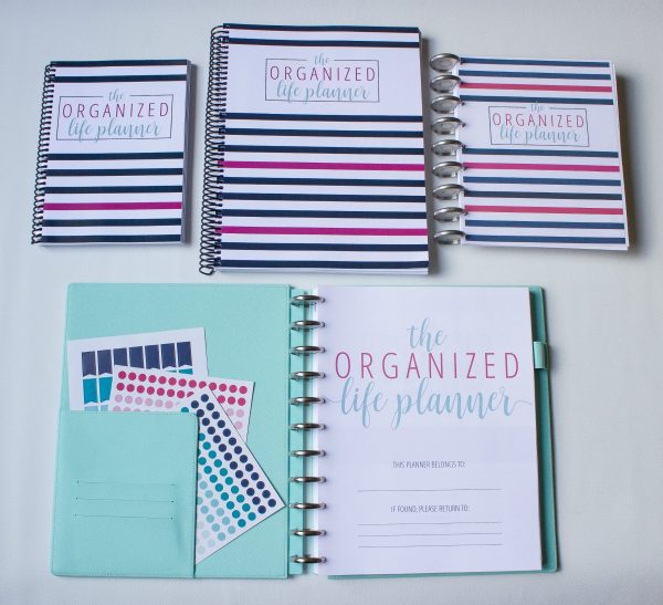 The Organized Life Planner :: 4 ALL-NEW Editions! - Anchored Women