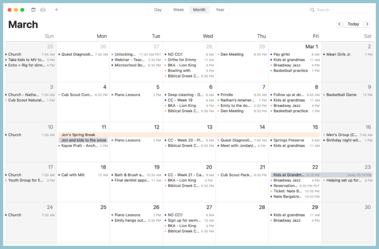 How to Master A Chaotic Schedule - Anchored Women
