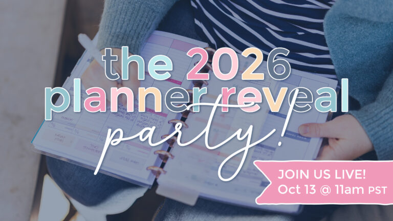 The “Mix & Match” Planning Method: How I Build a Planner That Actually ...